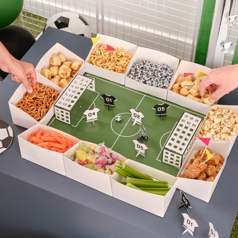 Fodbold snack stand - Party In A Box - Party