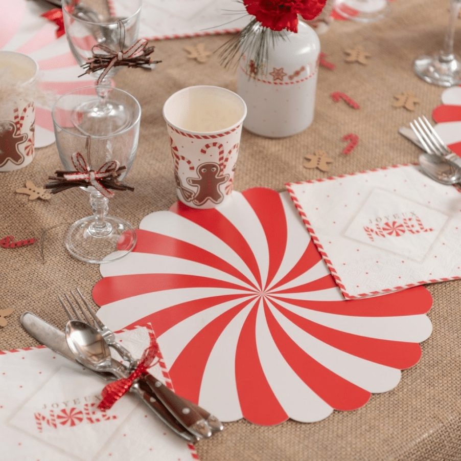 Jule pap kop m/peberkagemand - Party In A Box - Party