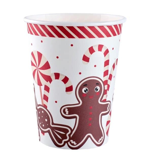 Jule pap kop m/peberkagemand - Party In A Box - Party